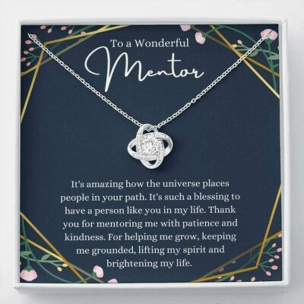 Mentor Gift Necklace, Mentor Thank You, Mentor Appreciation, Teacher ...